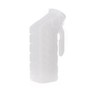 Deluxe Graduated Male Urinal W/ Clear cover lid 32oz./1000ml Value ...