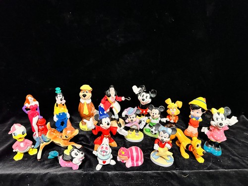 Huge Lot of 18 Ceramic Disney Character Figurines all Stamped | eBay