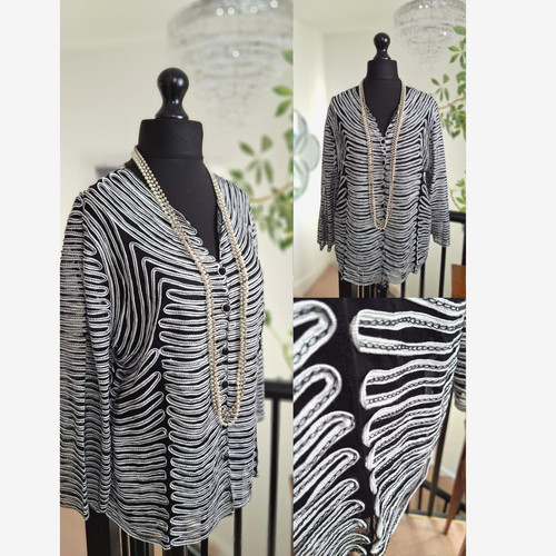 LADIES shirt blouse top BY CHESCA WOMENS PLUS size 20 XL Net CHIC ...