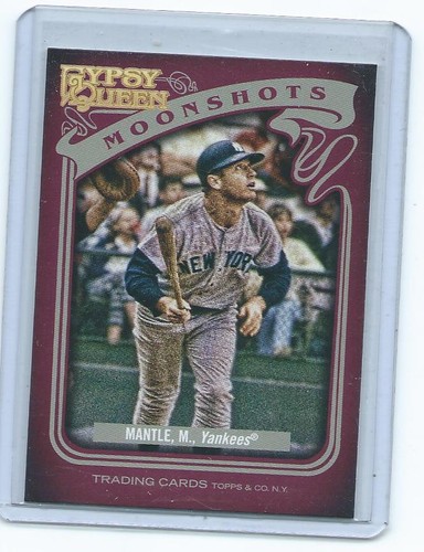 2012 Gypsy Queen-Mickey Mantle Moonshots insert-Yankees | eBay