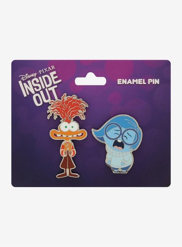 Inside Out 2 Anxiety & Sadness Exclusive Disney Pixar Inside Out Enamel ...
