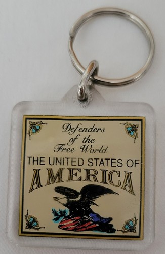 Defenders of the free world The United States of America keychain | eBay