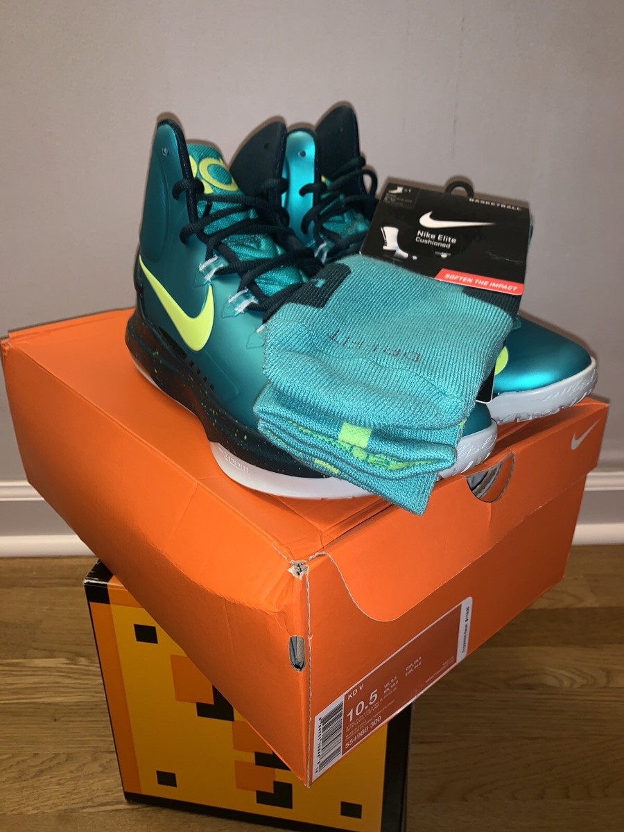 Kd 5 Hulk Nos Pes Nike KD 5 Hulk 554988 300 For Sale | Authenticity