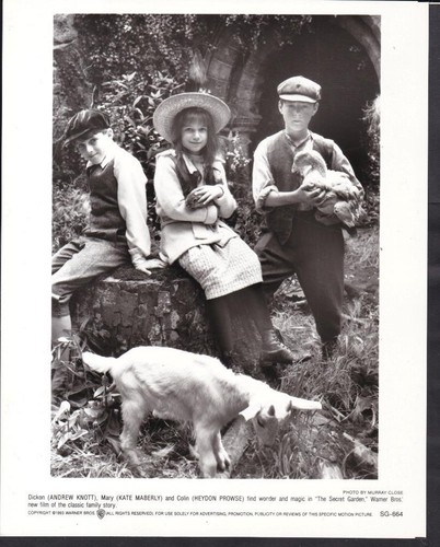 Kate Maberly Andrew Knott Heydon Prowse The Secret Garden 1993 movie ...