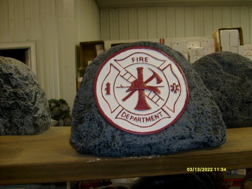 Concrete Fire Department Stone | eBay