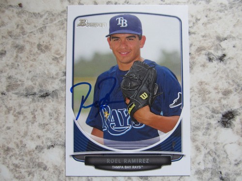 Rays Roel Ramirez Signed Autographed 2013 Bowman Mint | eBay
