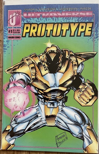 Prototype #1 Ultraverse (Malibu Comics 1993) NM | Bagged/Boarded | eBay
