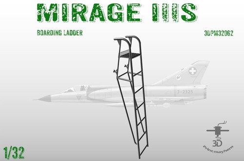 1/32 Boarding Ladder for Mirage IIIS - 3DPM32062 | eBay