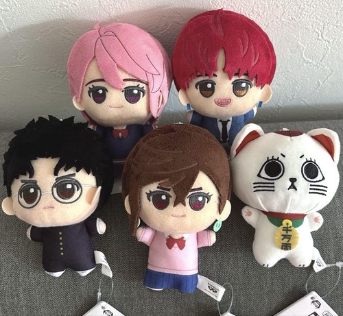 Dandadan Chibi Plush Toys Okarun Momo Turbo Baba Aila Jiji 5pcs Set | eBay