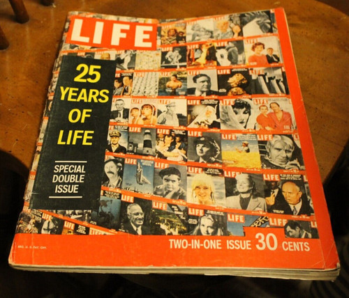 LIFE ~ 1954 Double Issue ~ 25 Years of Life | eBay