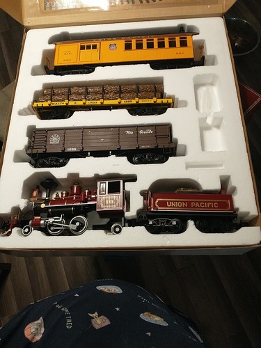 BACHMANN 90014 G BIG HAULERS PRAIRIE FLYER TRAIN SET 2-4-2 ENGINE WITH ...