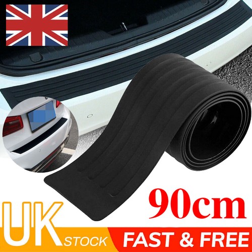 UK Car Rear Boot Bumper Sill Body Guard Protector Rubber Plate Trim ...