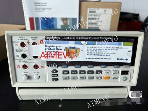 Tektronix DMM4040 6.5 0.0035 Accuracy Bench Digital Multimeter for sale ...