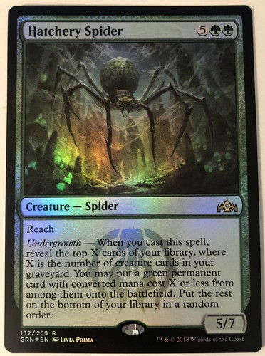 MTG Hatchery Spider Guilds of Ravnica 132/259 Foil Rare | eBay