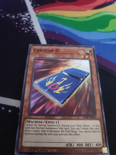 Yugioh! Cardcar D - STAS-EN014 - Common - 1st Edition Near Mint ...