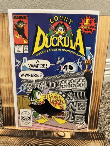 Count Duckula #1 Marvel Comics 1988 | eBay