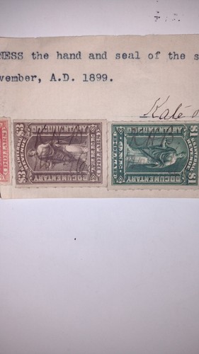 1899 US Documentary Stamps Scott # R173 $1 REVENUE STAMP USED NG | eBay