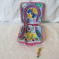 Polly Pocket 1989 Wild Zoo World Bluebird Vintage Compact Playset w ...