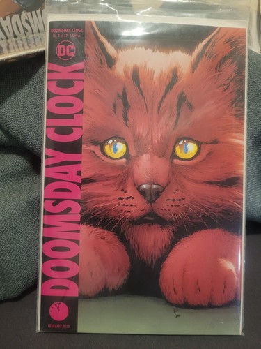 Doomsday Clock #8 Gary Frank "Bubastis" Cover (DC Comics February 2019 ...