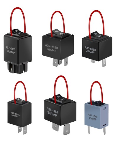 Relay Bypass Switch, Relay Tester,Bypass Switch Kit(6-Pack)Black | eBay