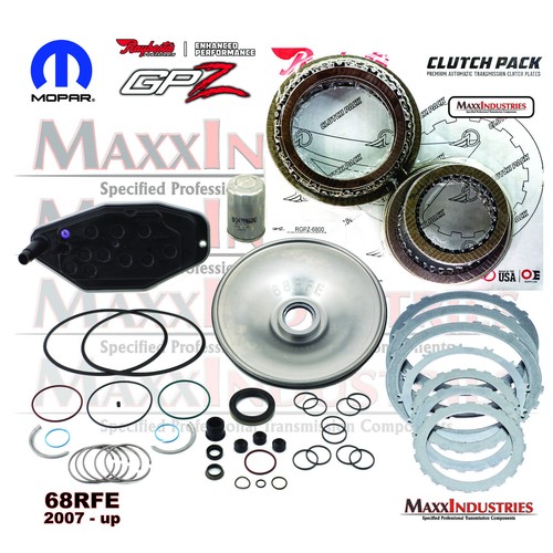 fits Dodge RAM 6.7L Cummins 68RFE Transmission Rebuild Kit Overhaul GPZ ...