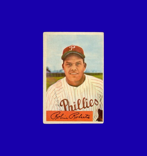 1954 Bowman Robin Roberts #95 - Philadelphia Phillies - VG | eBay