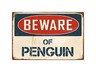 Beware Of Hummingbird 8" x 12" Vintage Aluminum Retro Metal Sign VS217 ...