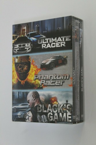 Ultimate Racer - Phantom Racer - Black's Game. Pack Of 3 DVDs French ...