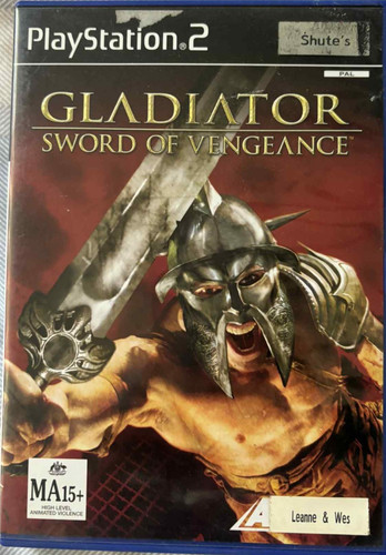 GLADIATOR Sword of Vengeance - Sony Playstation 2 (PS2) GAME PAL | eBay ...