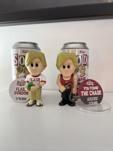 Funko Vinyl Soda Flash Gordon Chase 1/2000 & Common 1/10500 Set | eBay