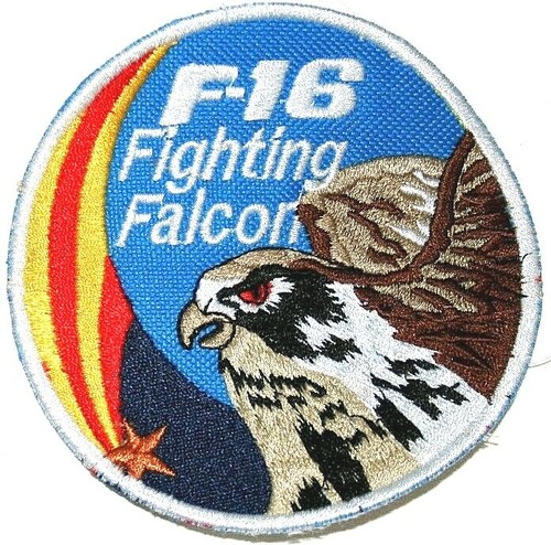 Vintage US Air Force F-16 Fighting Falcon Fighter Jet Patch New NOS ...
