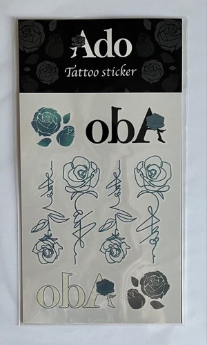 Ado Doki Doki Tattoo Sticker [New and unused] | eBay
