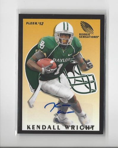 2012 Fleer Retro Rookie Sensations AUTOGRAPH Kendall Wright Rookie ...