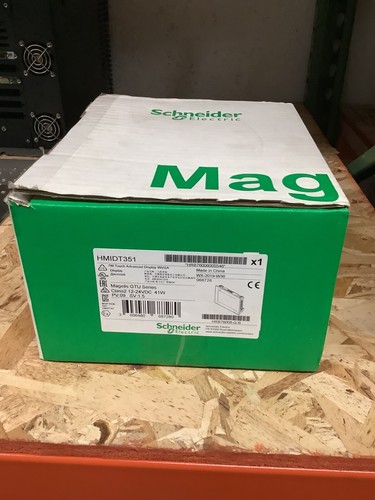 Open Box Schneider Electric HMIDT351 Harmony GTU Advanced Panel, 7-in W ...