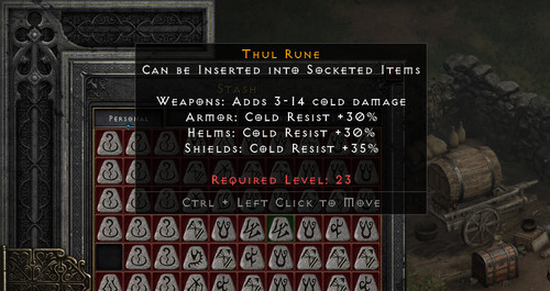 Thul Rune / Diablo 2 Resurrected / PC / Non-Ladder Softcore | eBay