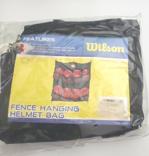 Wilson Fence Hanging Helmet Bag hold 8 | eBay
