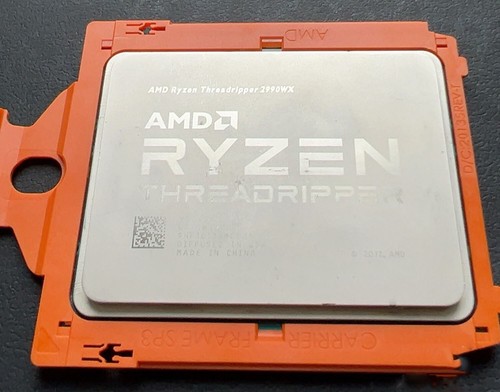AMD Ryzon Threadripper 2990WX 32 core 64 threads tr4 250W 3.00GHz CPU ...