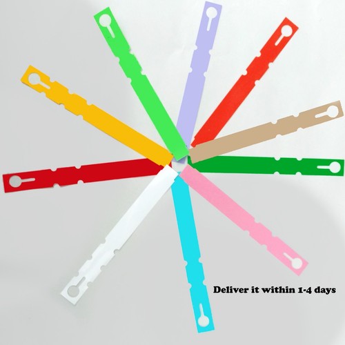 Set of 100 Wrap Around Labels thermal Plastic Tree Tags Plant labels ...