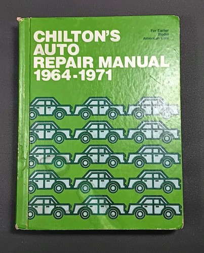 Chiltons Auto Repair Hardcover Manual 1964-1971 | eBay