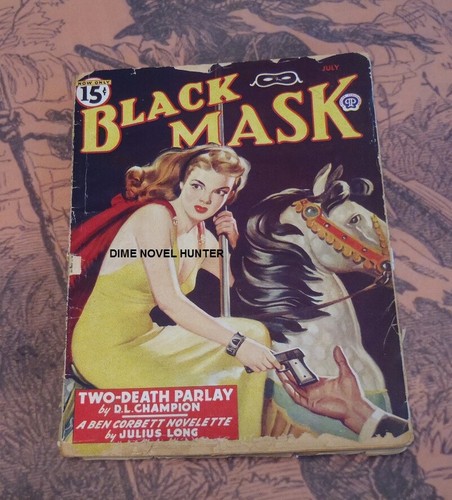 BLACK MASK JULY 1946 DISTRIBUTORS PUBLISHING PULP MAGAZINE | eBay