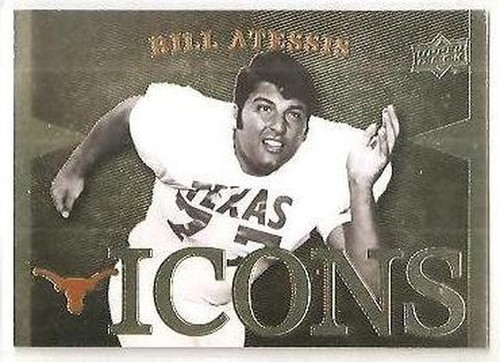 Bill Atessis Texas Longhorns 2011 Upper Deck Texas ICONS | eBay