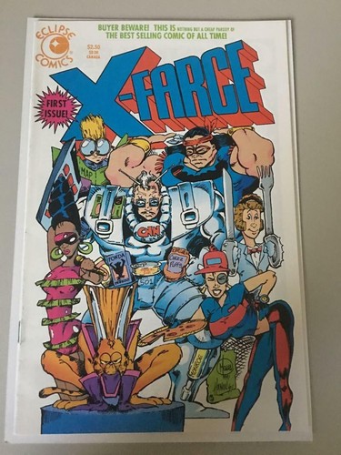 X-FARCE #1, VF/NM, Parody, Eclipse Comics 1992 more Indies in store | eBay