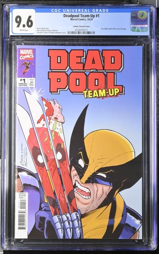 Deadpool Team-up #1 CGC 9.6 Amanda Conner Wolverine Incredible Hulk ...