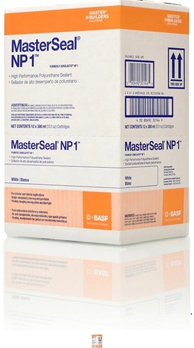 BASF Master seal NP1 Polyurethane 10.1oz Sealant - Limestone 12 pack ...