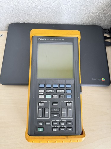 Fluke 97 Auto Scopemeter Dual Trace 50 MHz Handheld Oscilloscope (PARTS ...