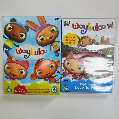 Waybuloo : 1-5 Collection ( 5 Disc DVD Boxset ) & Piplings Love to play ...