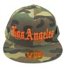 LOS ANGELES Snapback Cap Hat LA City California 3D Embroidered Text NWT ...