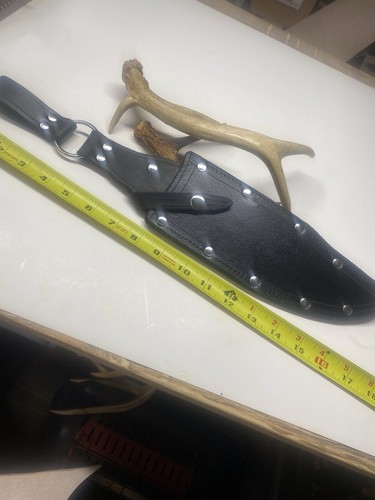 Custom THICK Leather { COLD STEEL-MARAUDER} universal sheath-USA! | eBay
