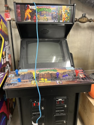 TEENAGE MUTANT NINJA TURTLES ARCADE MACHINE by KONAMI 1991 | eBay