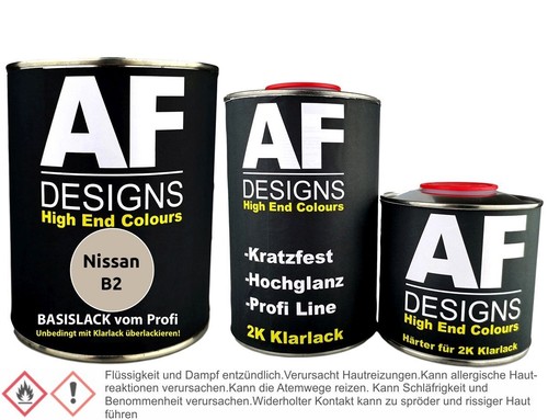 Autolack für Nissan B2 Harvest Gold Perl Metallic 1,25L Klarlack Set ...